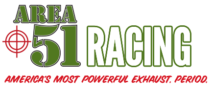 Area 51 Harley-Davidson Dual Exhaust Systems.